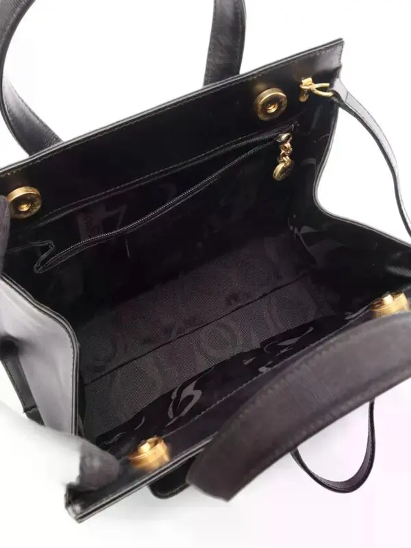 FERRAGAMO 2010s Vara Ribbon Tote Bag