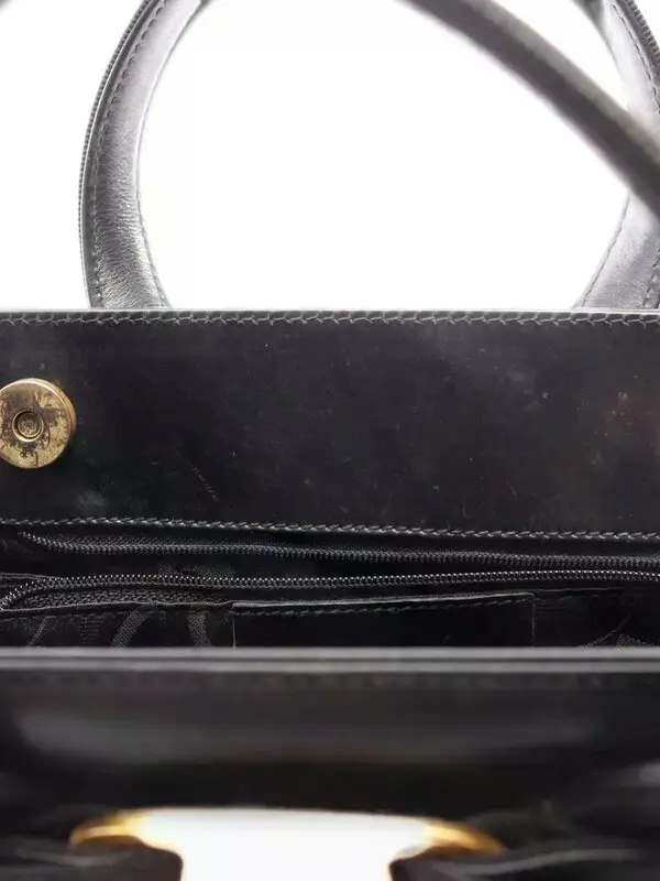 FERRAGAMO 2010s Vara Ribbon Tote Bag