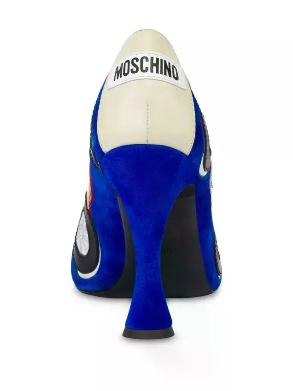 Moschino Car-patchwork Pumps