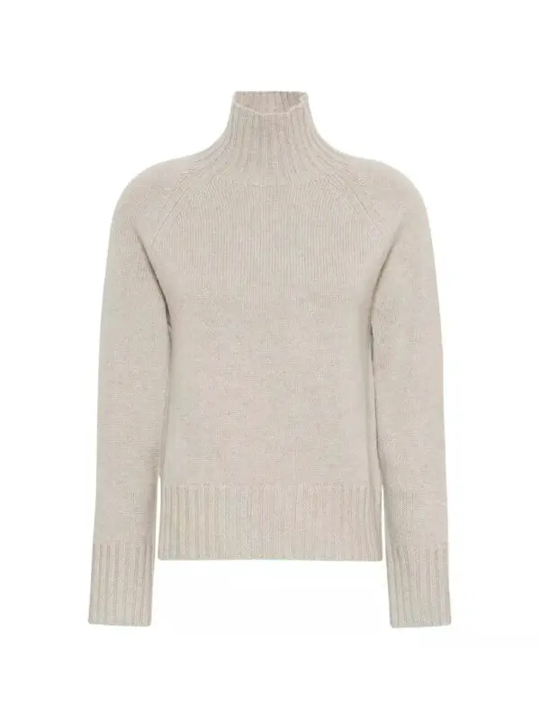 Max Mara Ribbed-knit Raglan-sleeve Sweater