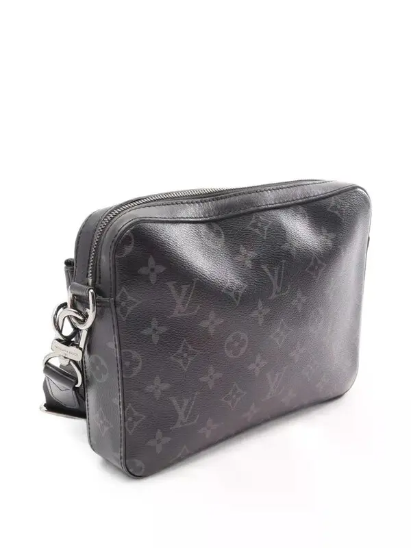 LOUIS VUITTON Trio Monogram Eclipse Messenger Bag - Black