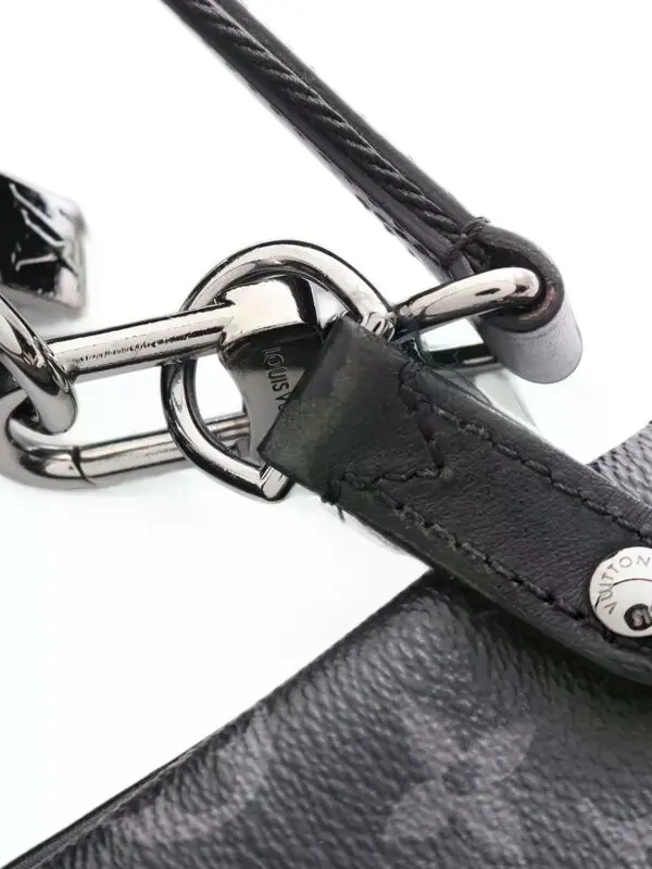LOUIS VUITTON Trio Monogram Eclipse Messenger Bag - Black