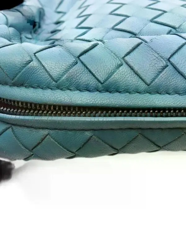 Bottega Veneta 2000s Intrecciato Chain Shoulder Bag
