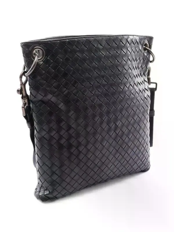 Bottega Veneta 2000s Intrecciato Shoulder Bag