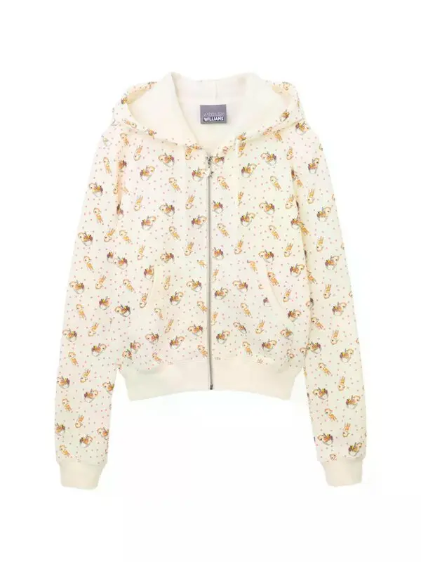 Ashley Williams Graphic-print Hoodie