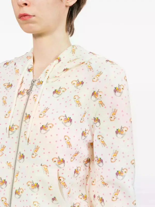 Ashley Williams Graphic-print Hoodie