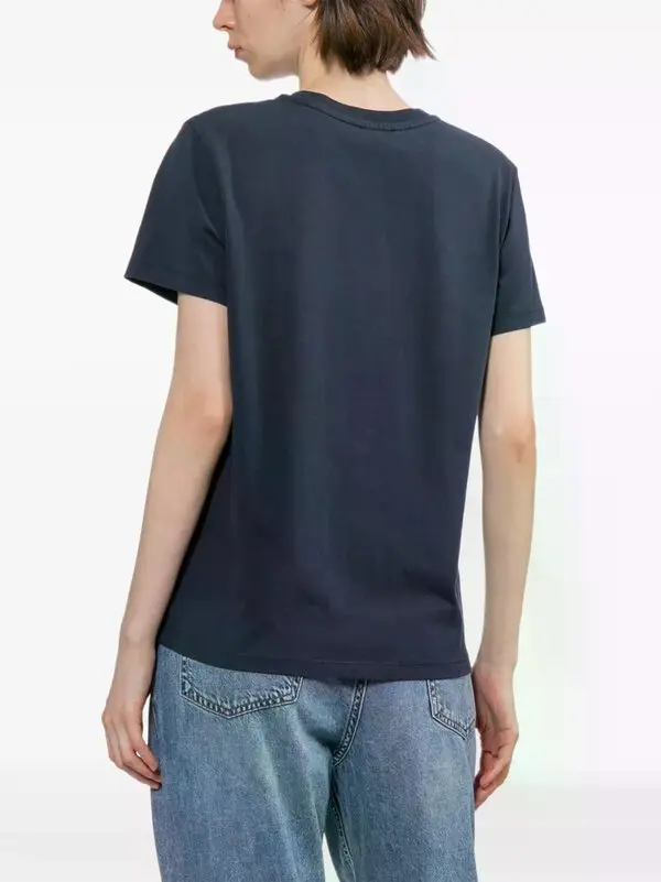 A.p.c. Logo-embroidered T-shirt