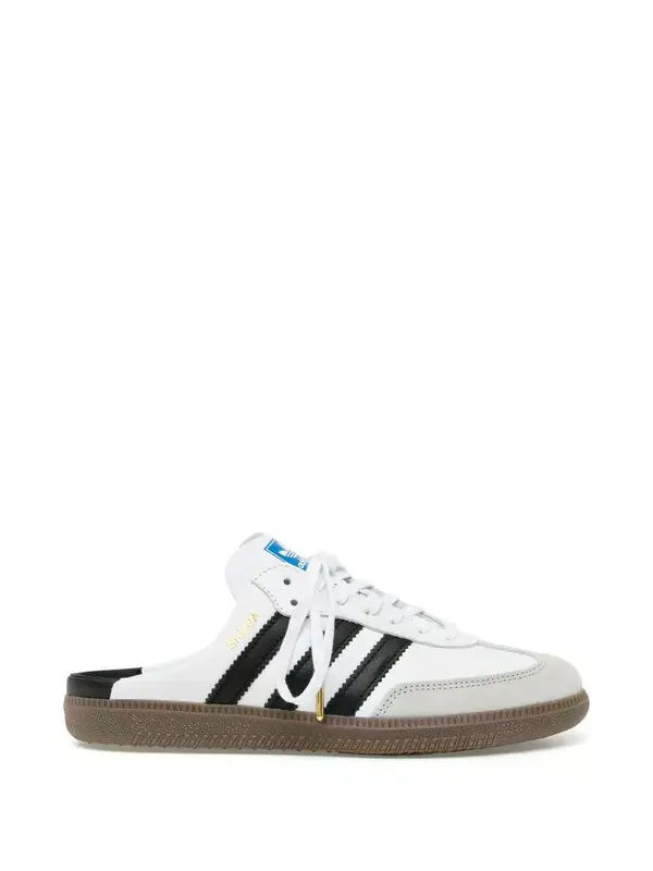 Adidas Samba Mules - White
