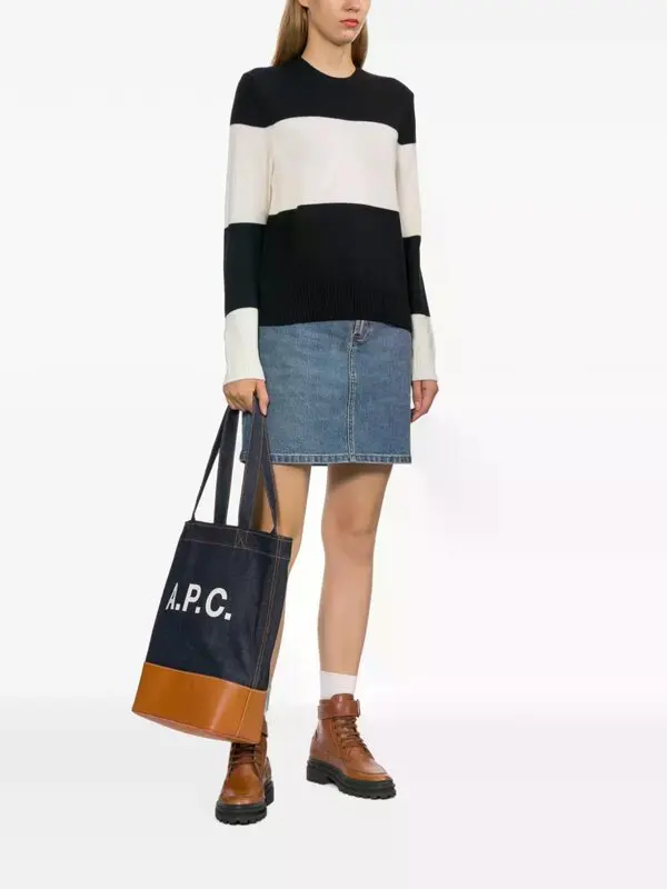 A.p.c. Axel Tote Bag - Blue