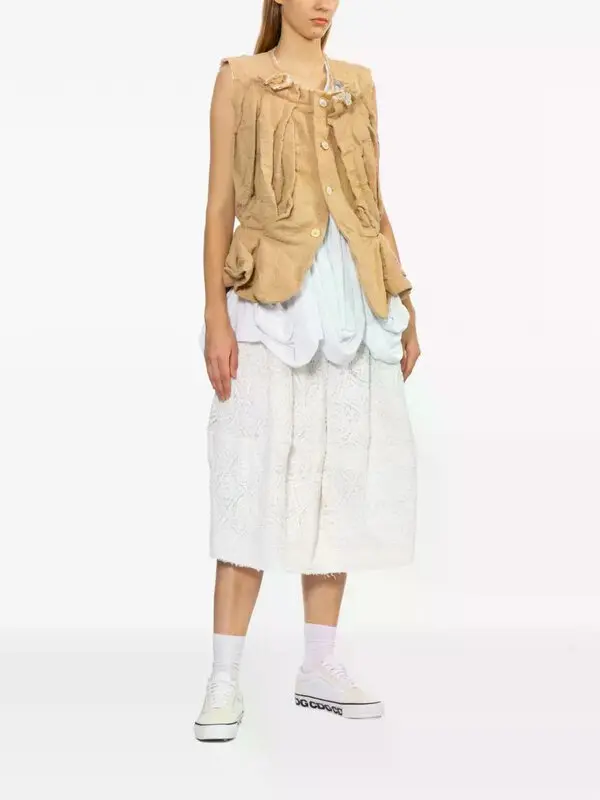 Comme Des Garçons Pleated Vest