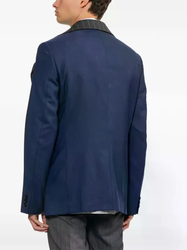 Comme Des Garçons Pinstripe Panel Jacket