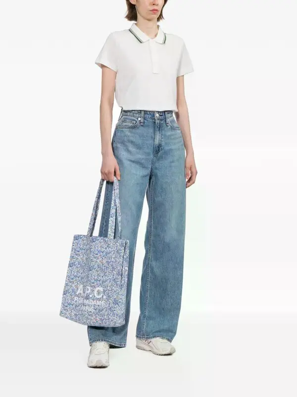 A.p.c. Lou Rue Madame 2.0 Tote Bag - Blue
