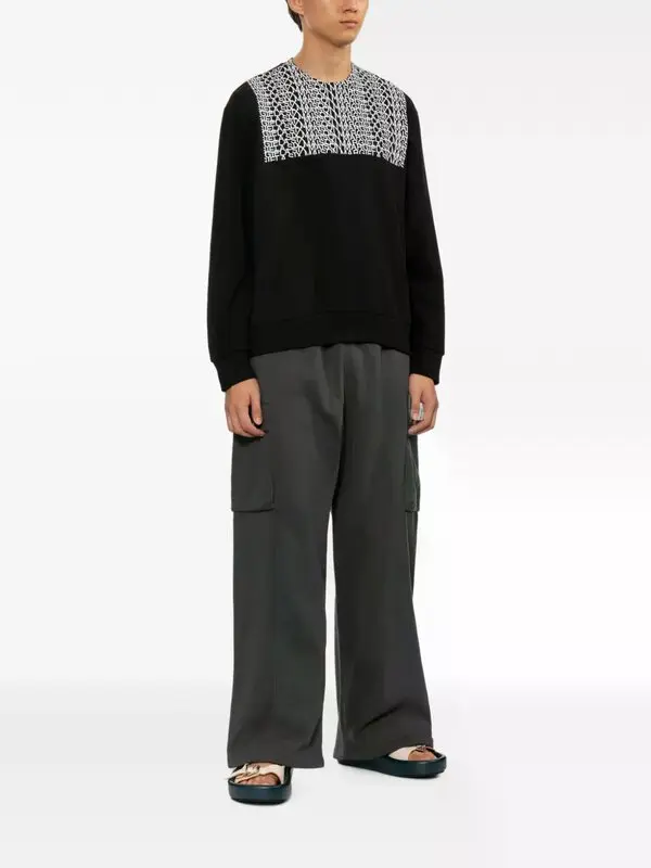 MAISON MARGIELA Logo-print Sweatshirt