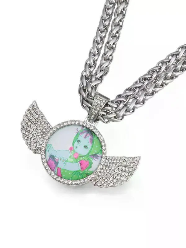CHOPOVA LOWENA Baby Double-chain Charm Necklace