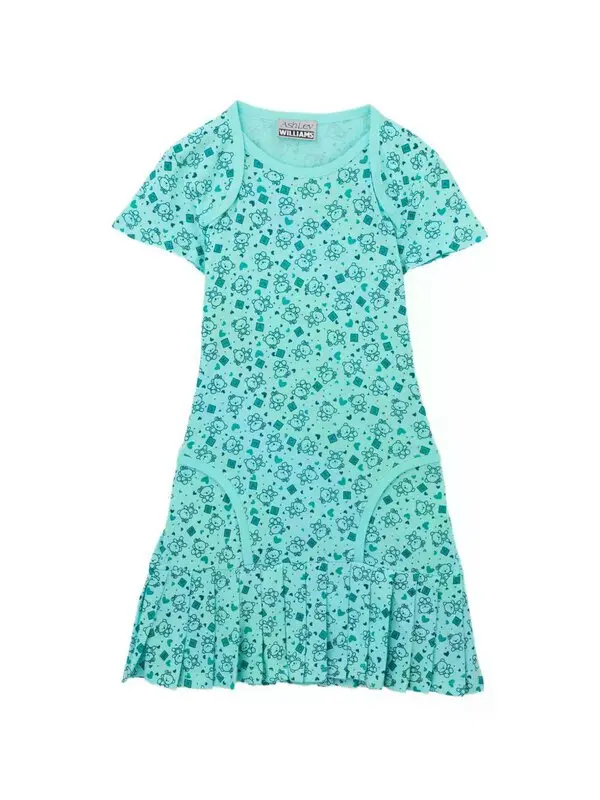Ashley Williams Graphic-print Dress