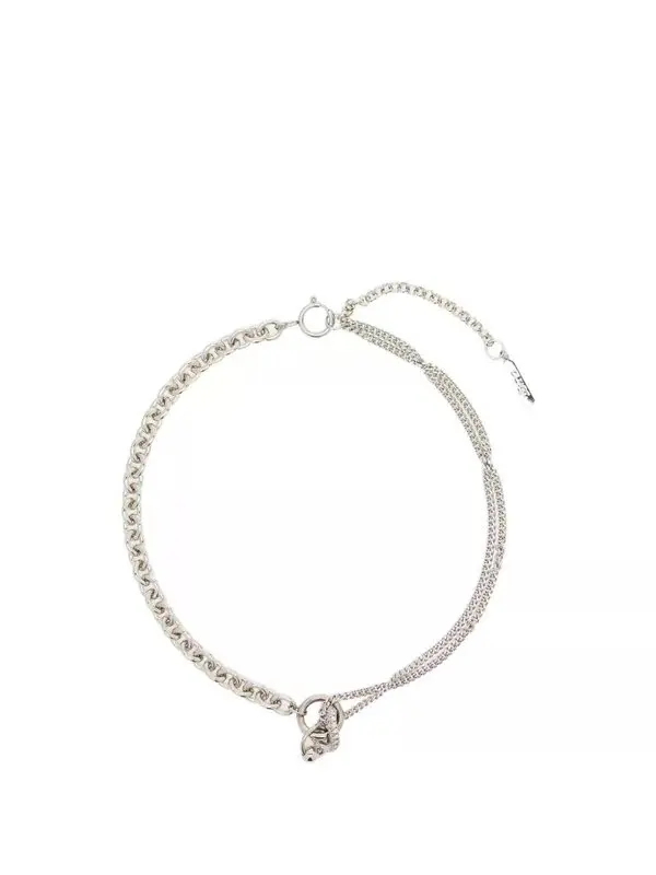 JUSTINE CLENQUET Alison Necklace - Silver