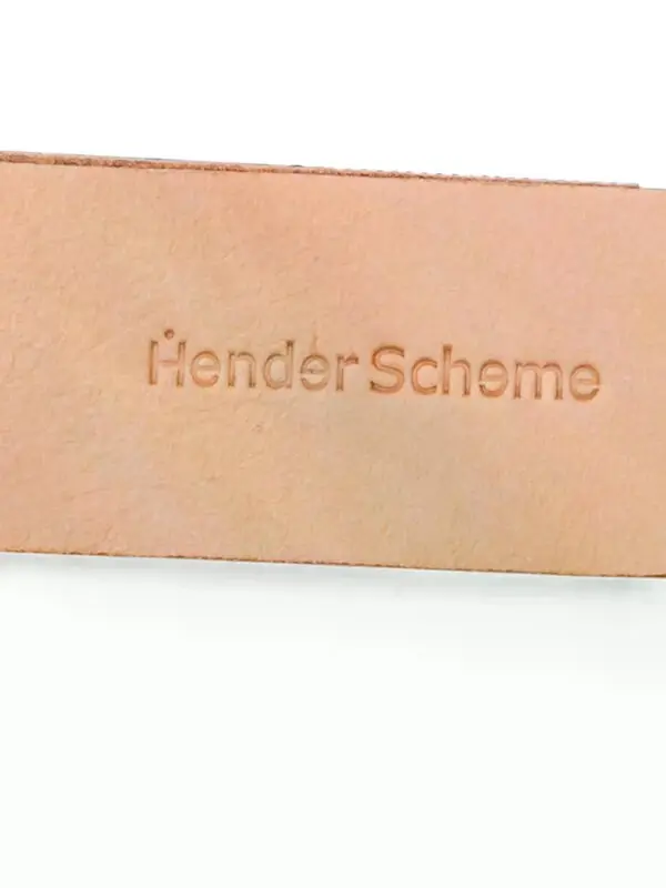 HENDER SCHEME Logo-debossed Leather Keyring