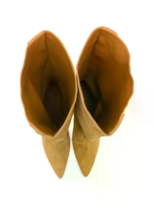 Toga Buckle-detail Suede Boots