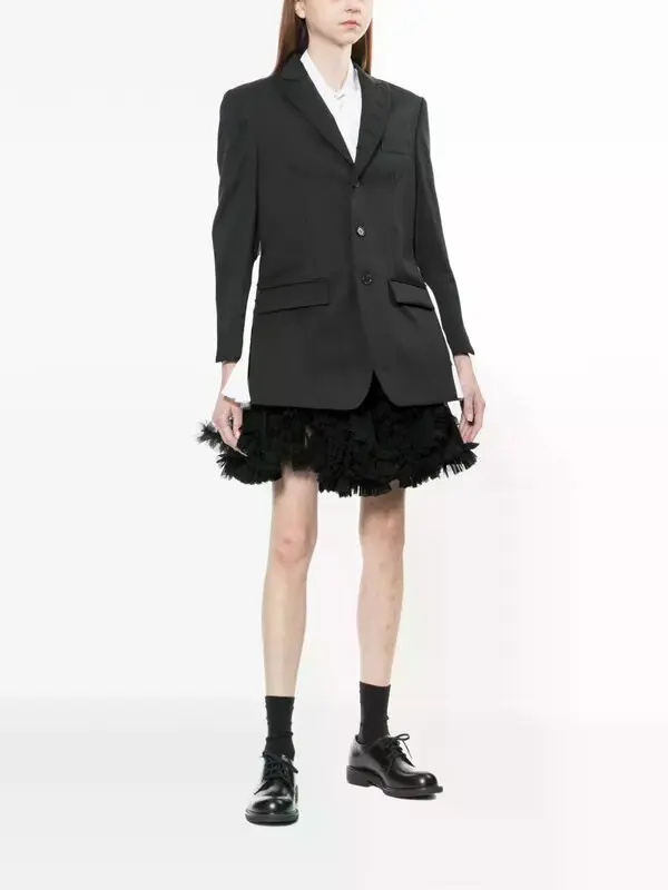 Noir Kei Ninomiya Ruffled Blazer