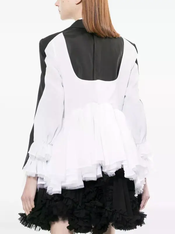 Noir Kei Ninomiya Ruffled Blazer