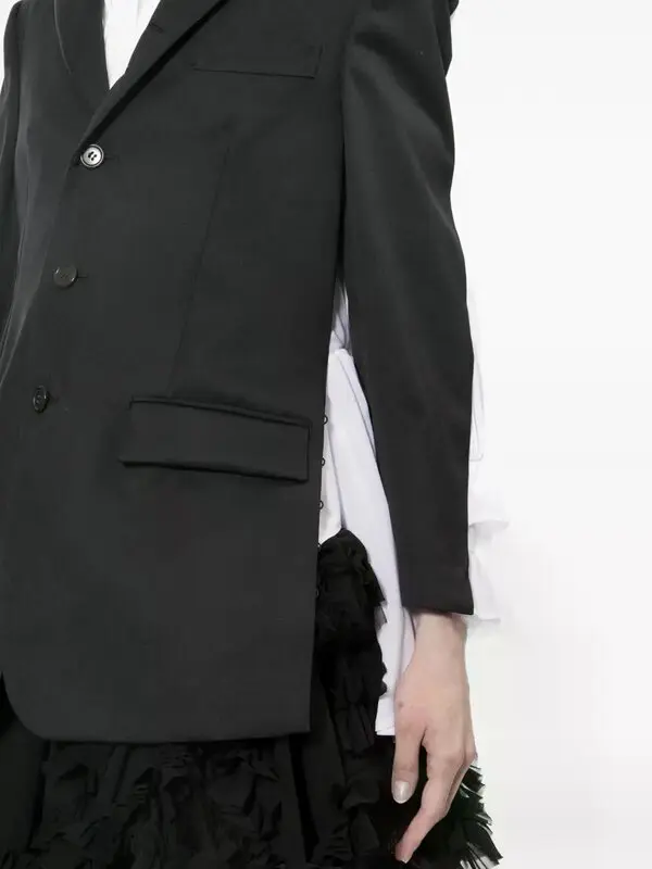 Noir Kei Ninomiya Ruffled Blazer