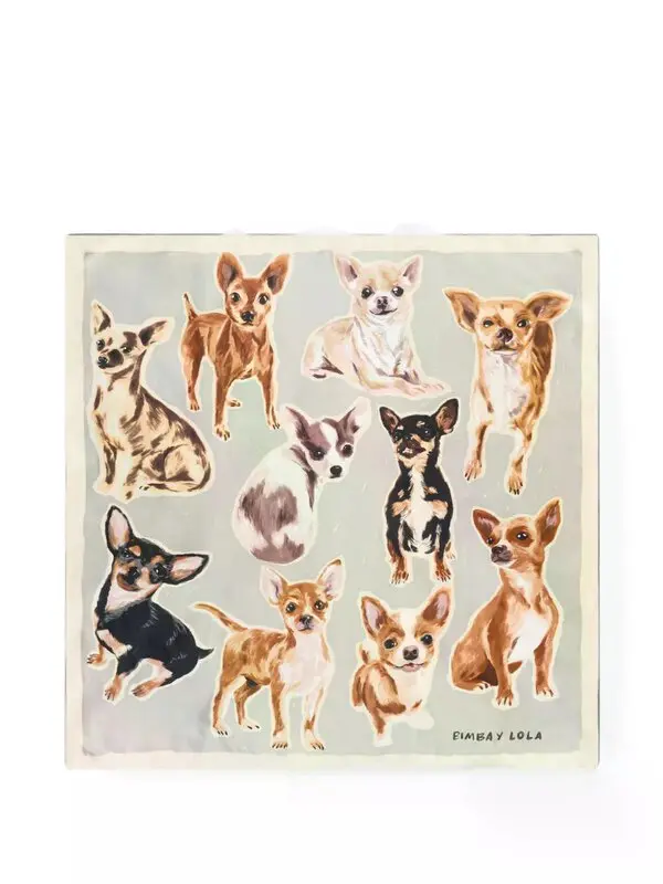 Bimba Y Lola Chihuahuas Scarf