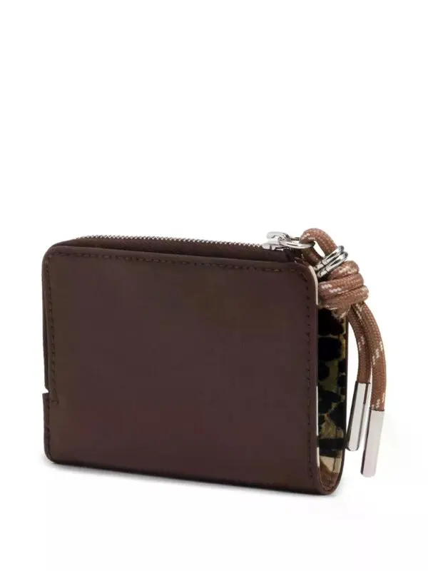 Bimba Y Lola Mocha Nylon Compact Purse - Brown