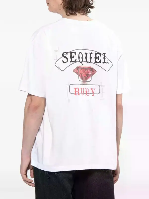 SEQUEL Logo-print Cotton T-shirt