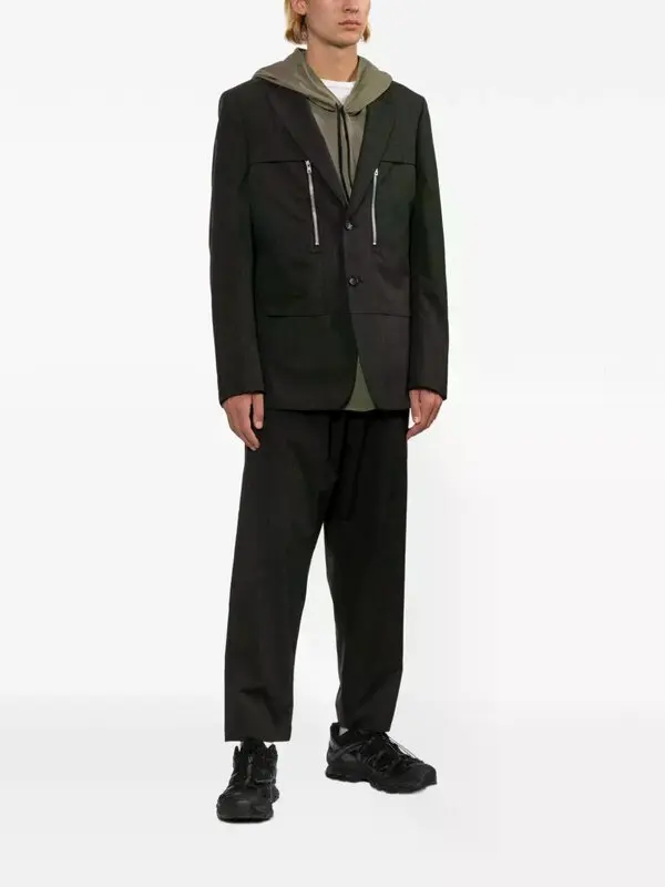Comme Des Garçons Plaid Blazer