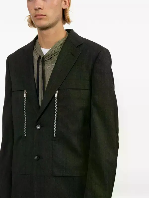 Comme Des Garçons Plaid Blazer