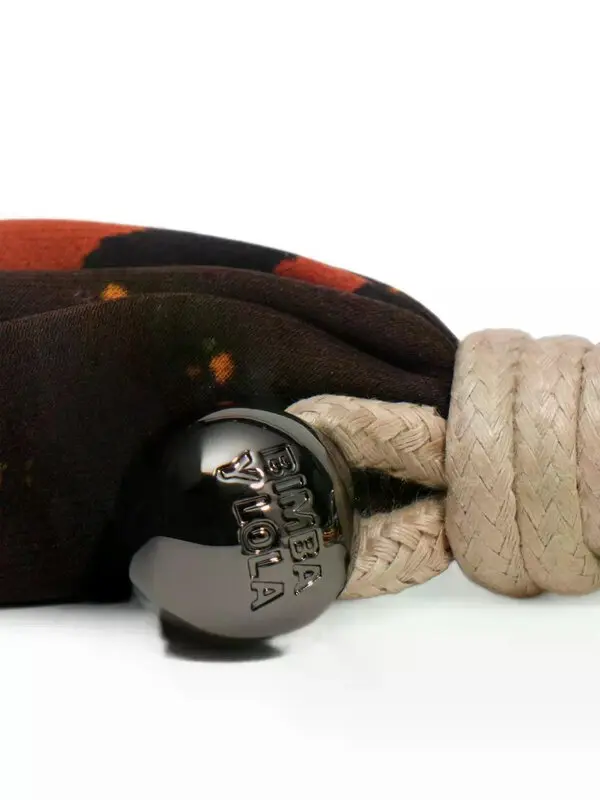 Bimba Y Lola Patchwork Scarf Key Ring