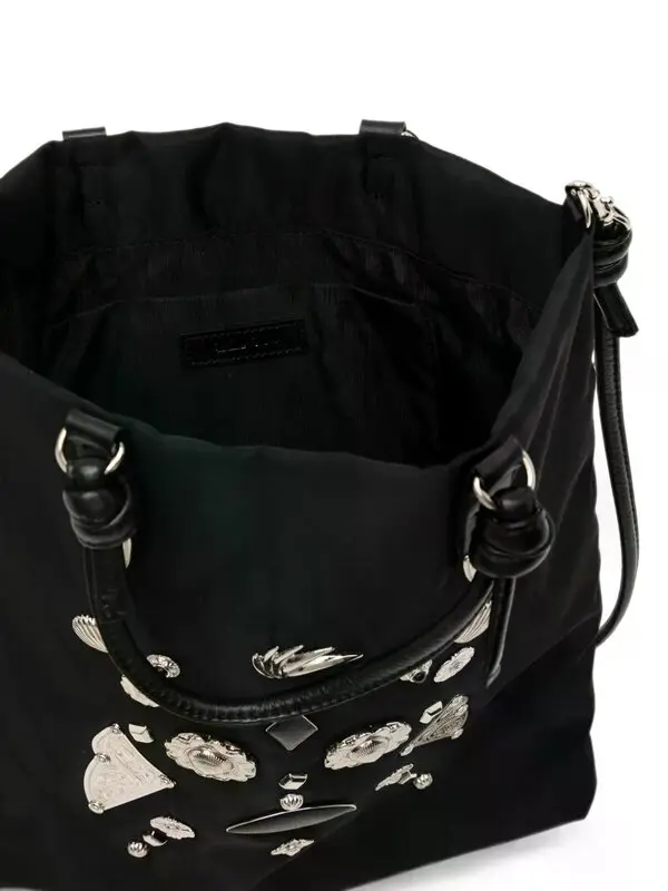 Toga Stud-embellished Shoulder Bag