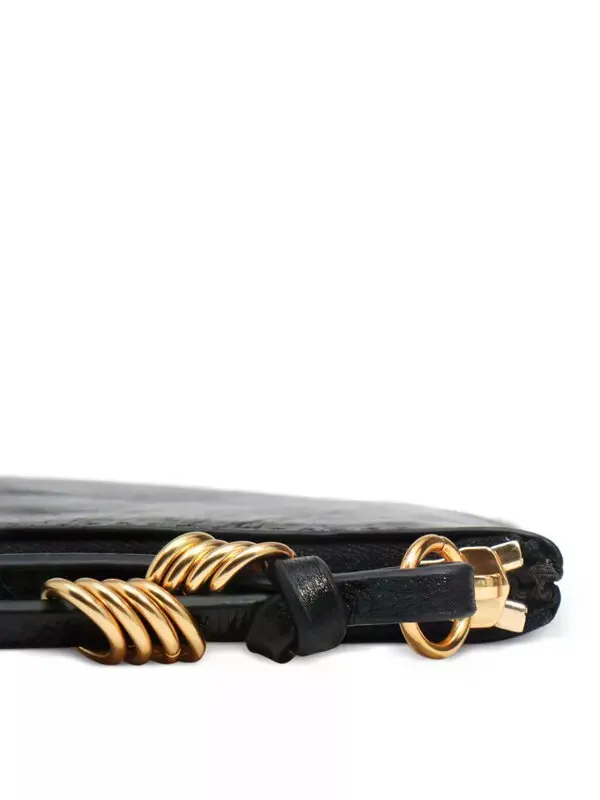 Bimba Y Lola Small Leather Coin Purse - Black