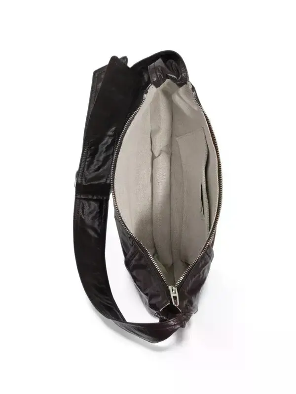 Bimba Y Lola Medium Moon Suitcase With Eggplant Shimmer