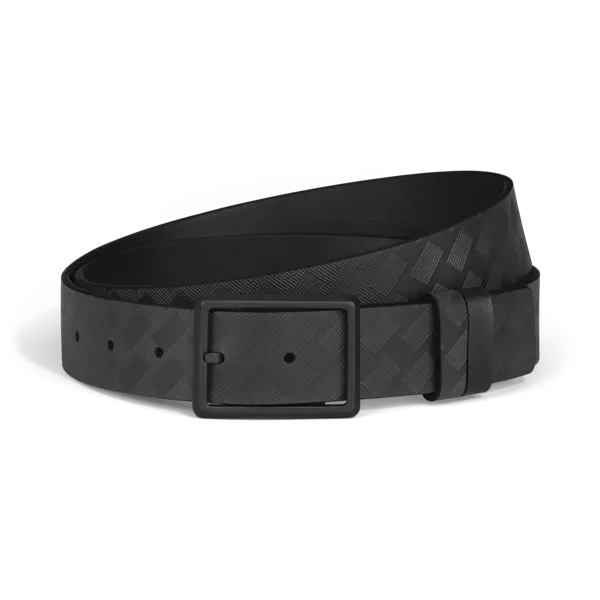 Montblanc Mm Reversible Belt In Extreme Leather With Rectangular Buckle