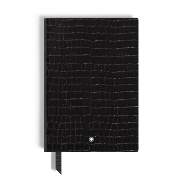 Montblanc Notebook Medium, Crocoembossed Leather, Lined Pages