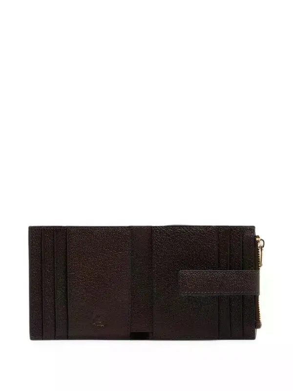 PIQUADRO Zipped-pocket Leather Cardholder