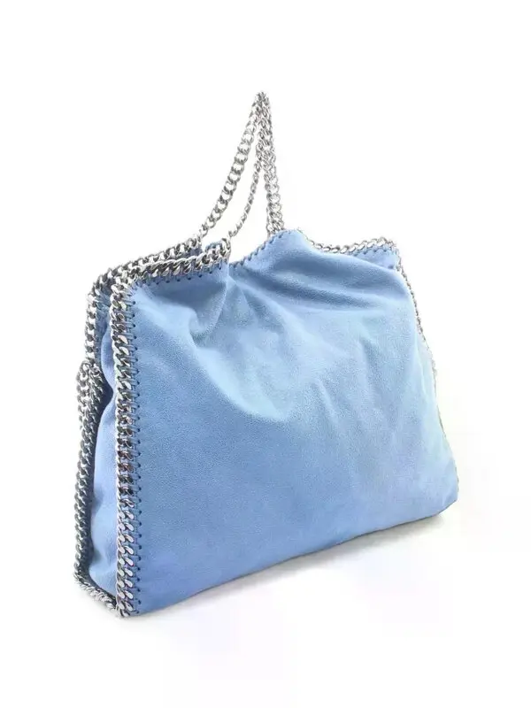 Stella McCartney Falabella Fold-over Tote Bag - Blue