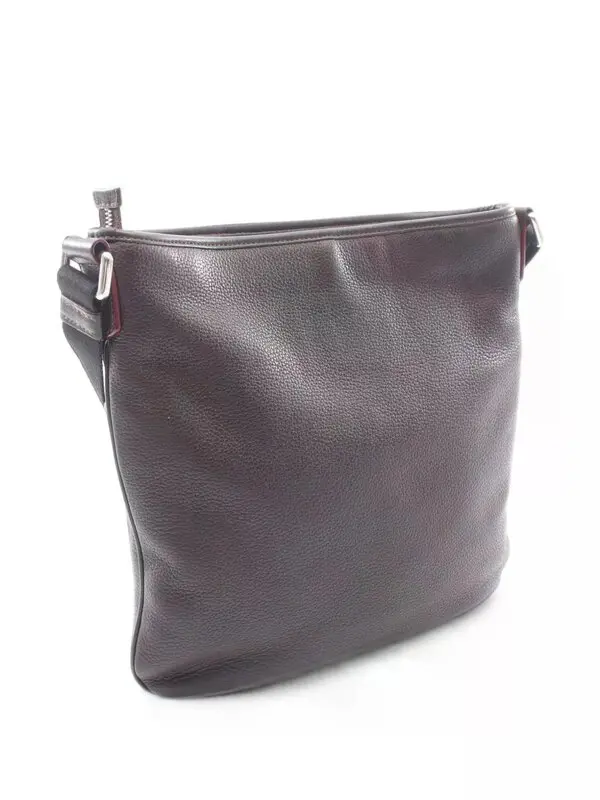 Loewe 2010s Anagram Shoulder Bag - Brown