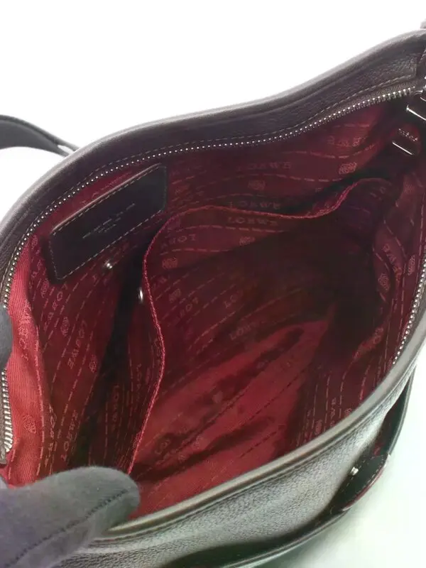 Loewe 2010s Anagram Shoulder Bag - Brown