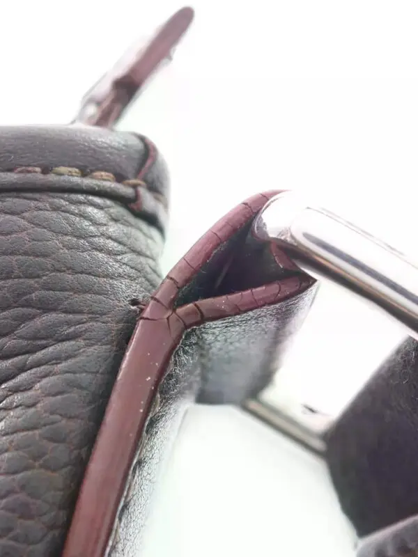 Loewe 2010s Anagram Shoulder Bag - Brown