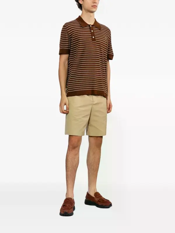 A.p.c. Logo-embroidered Polo Shirt
