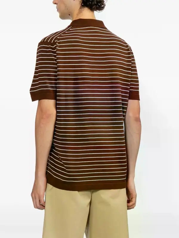 A.p.c. Logo-embroidered Polo Shirt