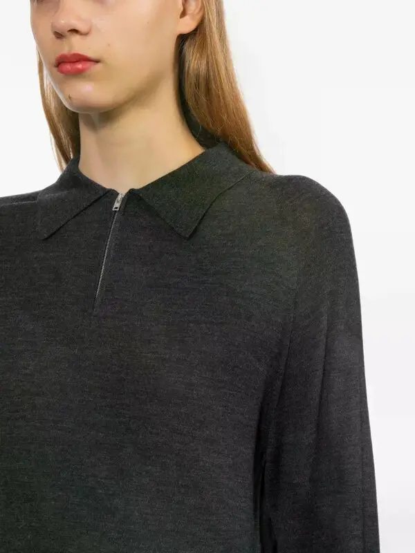 A.p.c. Zip-up Collared Top