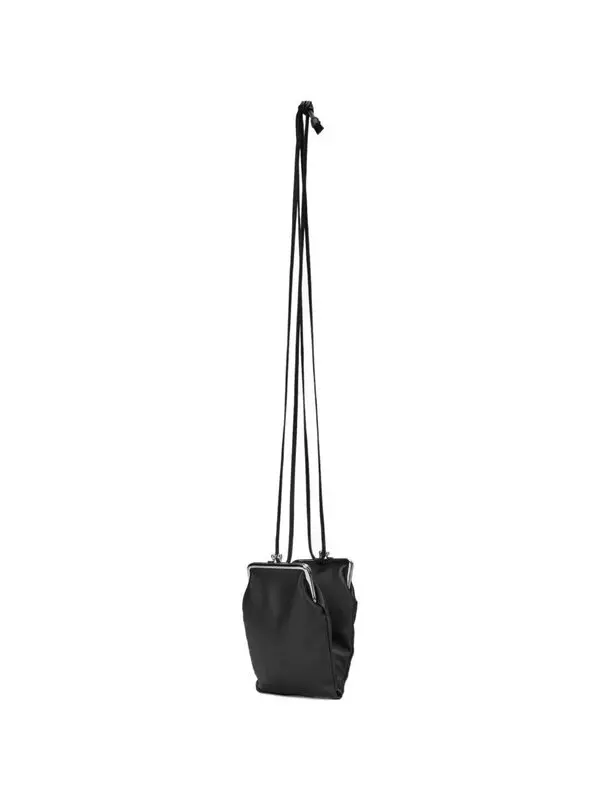 Y’s Clasp-fastening Calf Leather Mini Bag