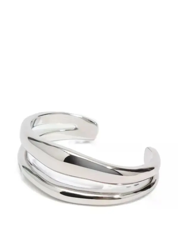 Bimba Y Lola Tone Metal Bracelet With Irregular Bands