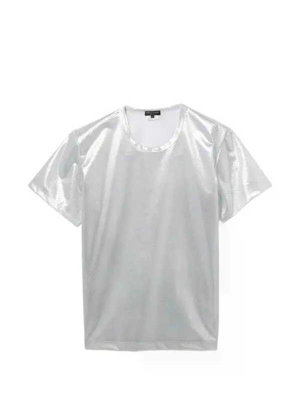Comme Des Garçons Short-sleeve Perforated T-shirt