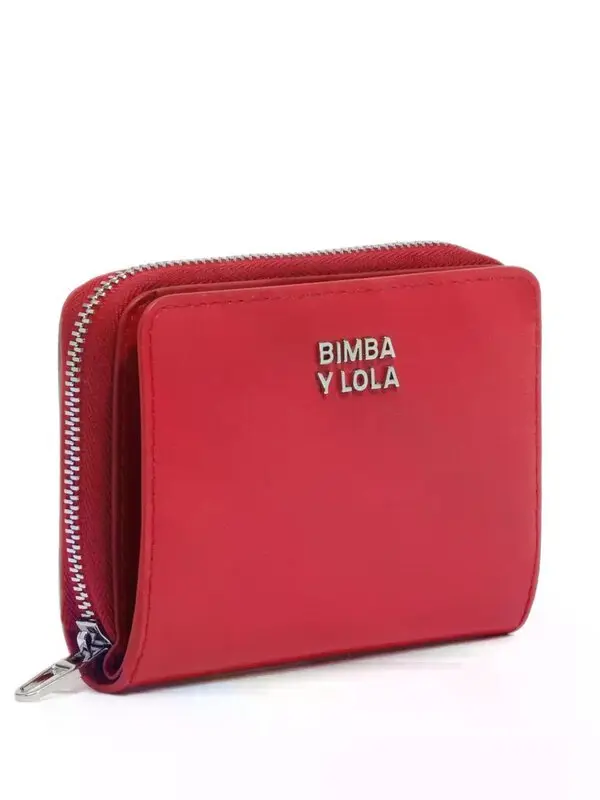 Bimba Y Lola Leather Flap Purse