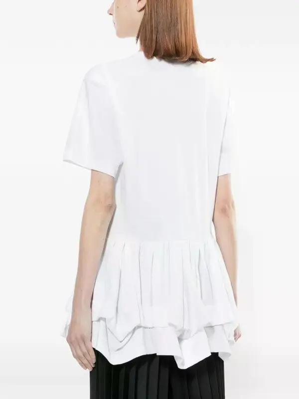 Comme Des Garçons Ruffled T-shirt