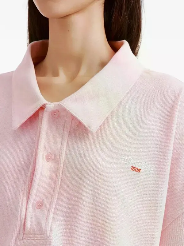 We11Done Logo-embroidered Oversized Polo Shirt